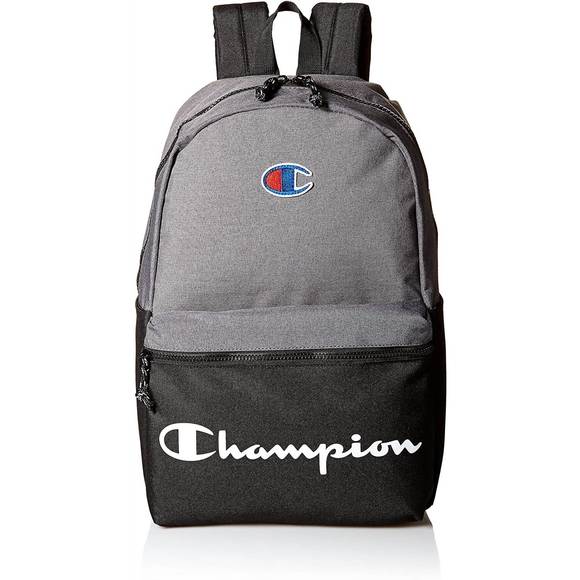 Champion | Bags | New Champion Mens Manuscript Backpack In Heather Grey ...